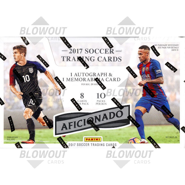 Panini Aficionado Soccer Hobby Box Case