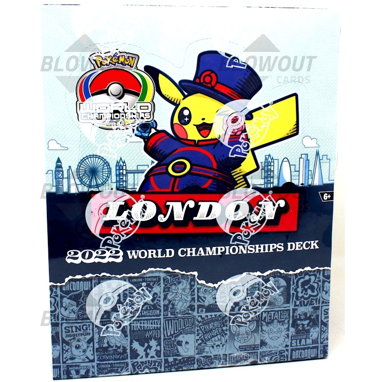 2022 Pokemon TCG World Championship Deck Box