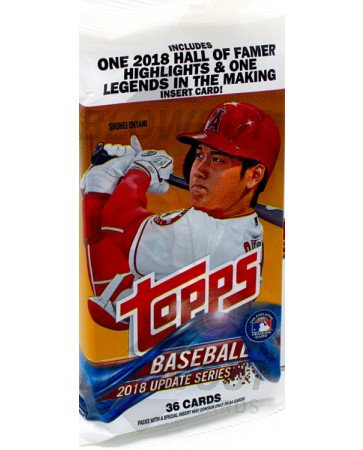 2018 Topps Update Series Baseball Fat Pack