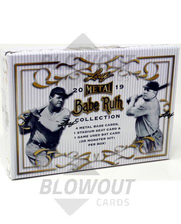 2019 Leaf Metal Babe Ruth Collection Baseball