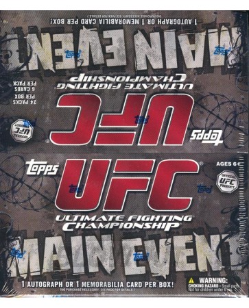 2010 Topps UFC Main Event Retail 12 Box Case