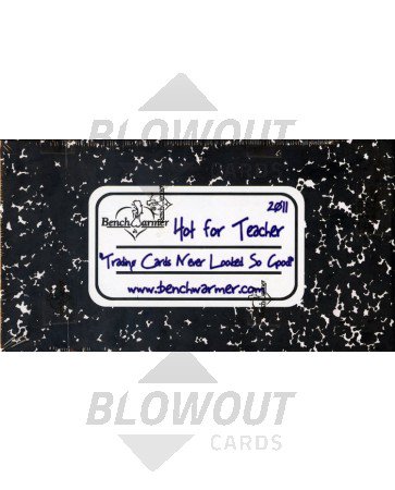 2011 Benchwarmer Hot for Teacher Trading Cards 12 Box Case