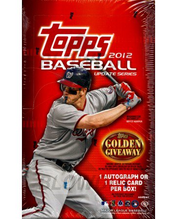 2012 Topps Update Series Baseball Hobby Box