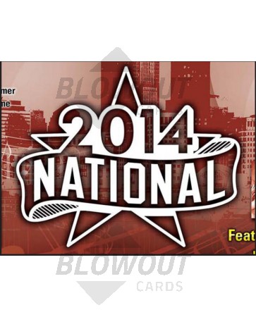 2014 Benchwarmer National Edition Trading Cards Box