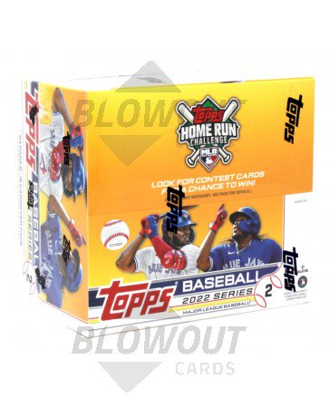 2022 Topps Series 2 Baseball Retail Box