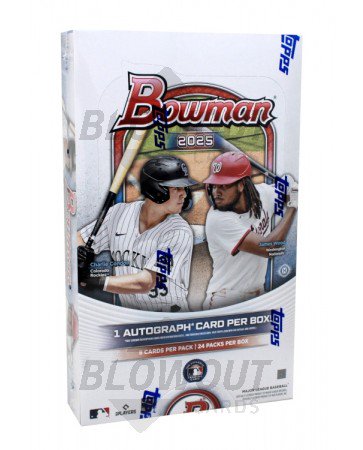 2025 Bowman Baseball Hobby Box