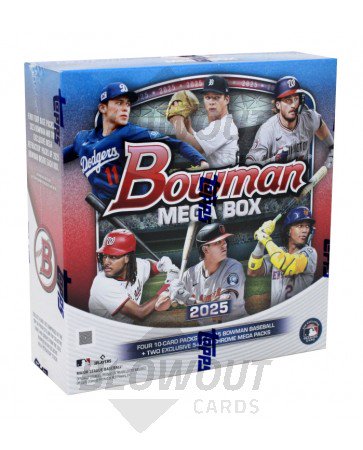 2025 Bowman Baseball Mega Box