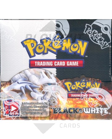 Pokemon Black & White Booster 6 Box Case