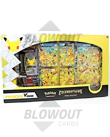 Pokemon Celebrations Special Collection Pikachu V-UNION Box