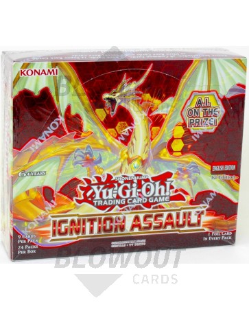 Yugioh Ignition Assault 1st Edition Booster Box
