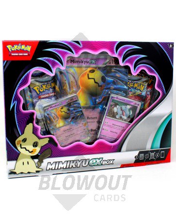 Pokemon Mimikyu EX 6 Box Case