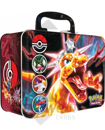 Pokemon 2023 Fall Collector Chest Tins - 9 Tin Case