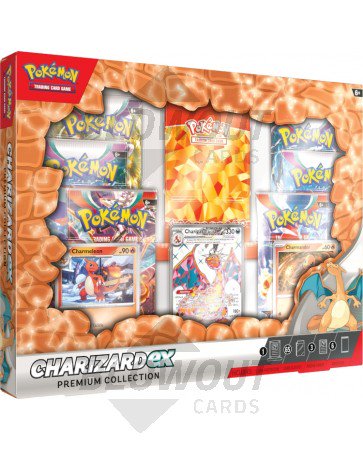Pokemon Charizard EX Premium Collection 6 Box Case