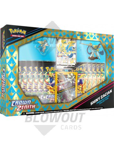 Pokemon Crown Zenith Premium Figure Collection 6 Box Case