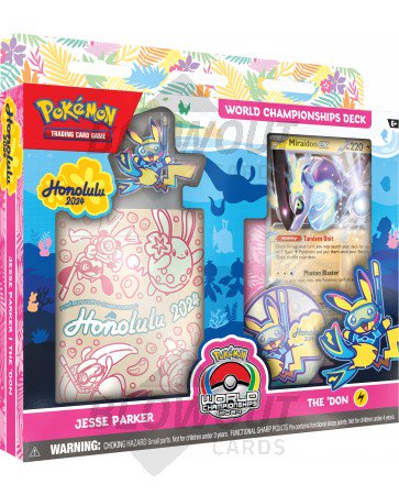 2024 Pokemon TCG World Championship Deck 6 Box Case