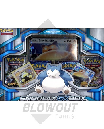 Pokemon Snorlax GX Box