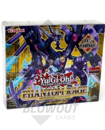 Yugioh Phantom Rage Booster Box