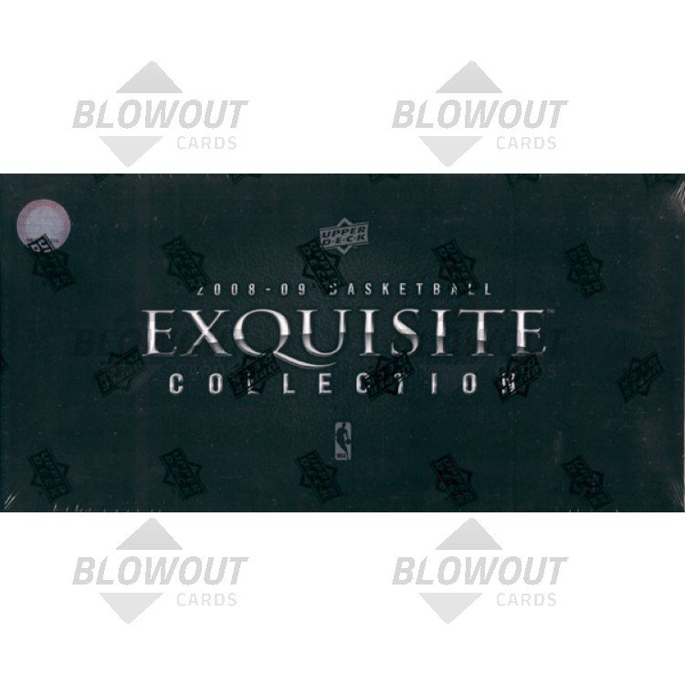 2008/09 Upper Deck Exquisite Collection Basketball 3 Box Case