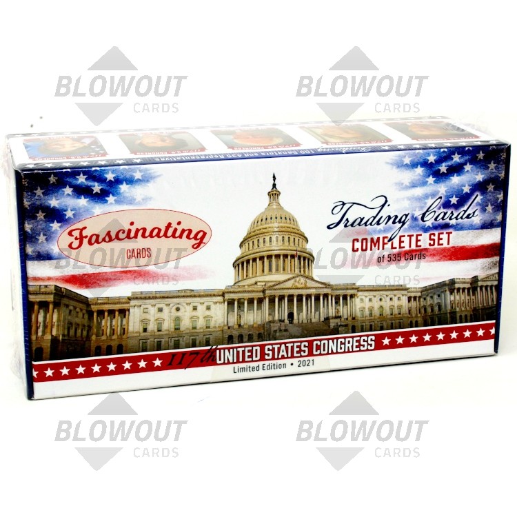 2021 117th US Congress Trading Cards Complete Set (Fascinating Cards)
