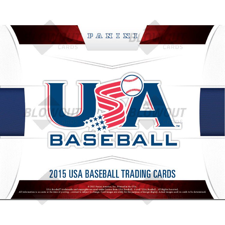 2015 Panini USA Baseball Set Box