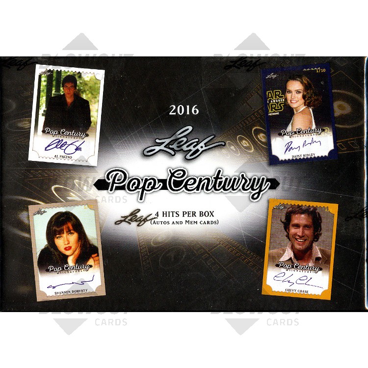 2016 Leaf Pop Century Trading Cards Box