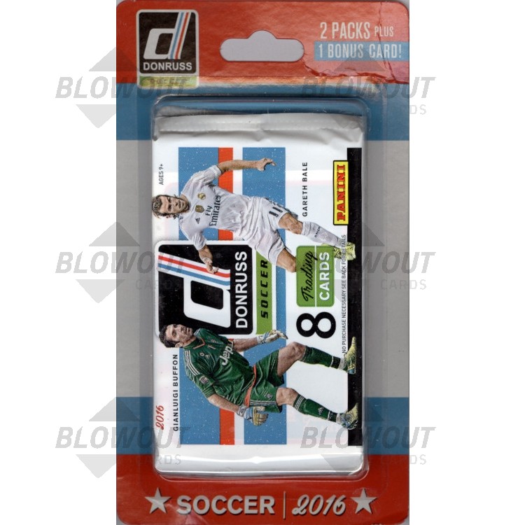 2016 Panini Donruss Soccer Retail 2 Pack Blister
