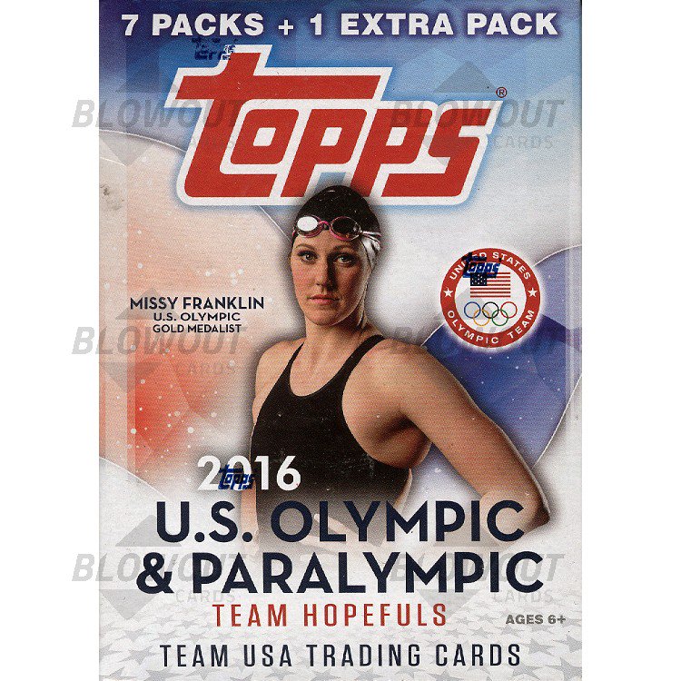 2016 Topps US Olympics Blaster Box