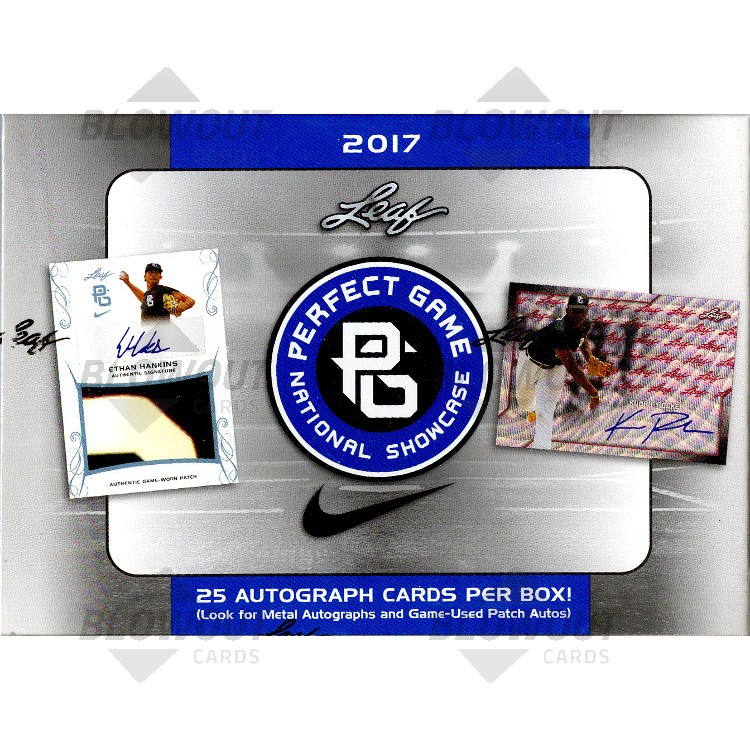 2017 Leaf Perfect Game National Showcase Baseball Box