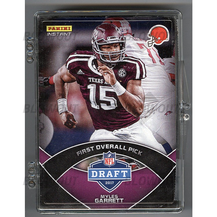 2017 Panini Instant NFL Draft 47 Card Purple Set /99