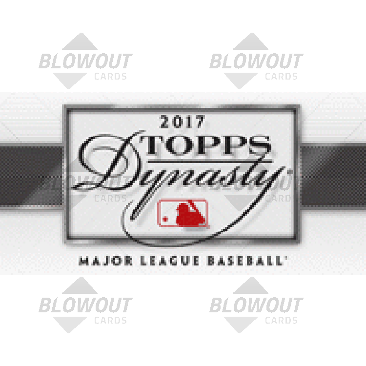 2017 Topps Dynasty Baseball Hobby 5 Box Case