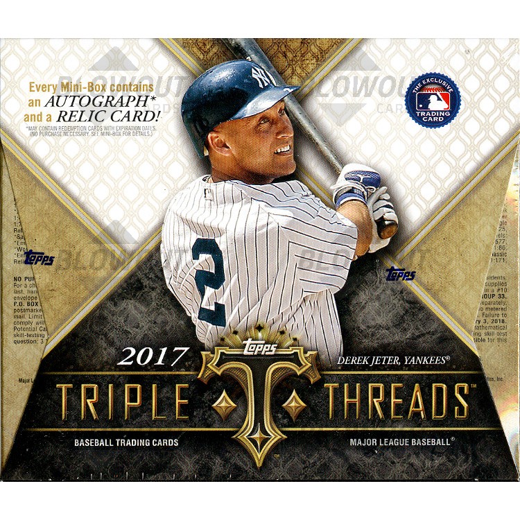 2017 Topps Triple Threads Baseball Hobby Box