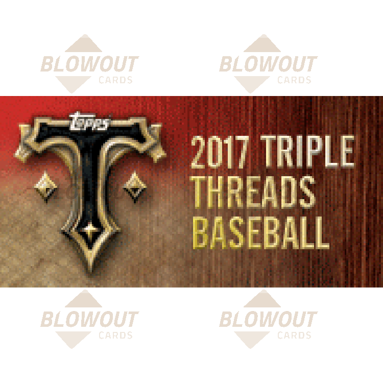 2017 Topps Triple Threads Baseball Hobby Box
