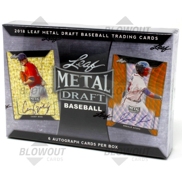 2018 Leaf Metal Draft Baseball Hobby Box