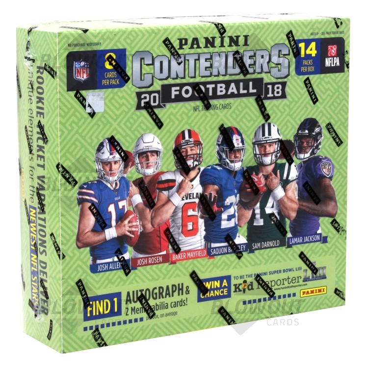 2018 Panini Contenders Football Mega Box 2018 Panini Contenders Football Mega Box