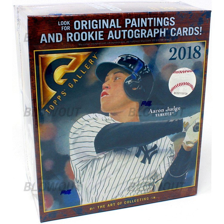 2018 Topps Gallery Baseball Box