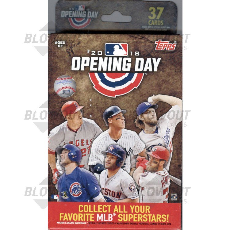 2018 Topps Opening Day Baseball Hanger Pack