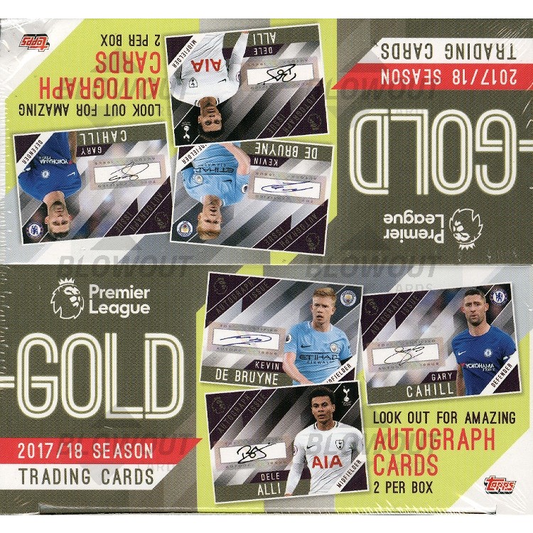 2018 Topps Premier Gold Soccer Hobby 8 Box Case