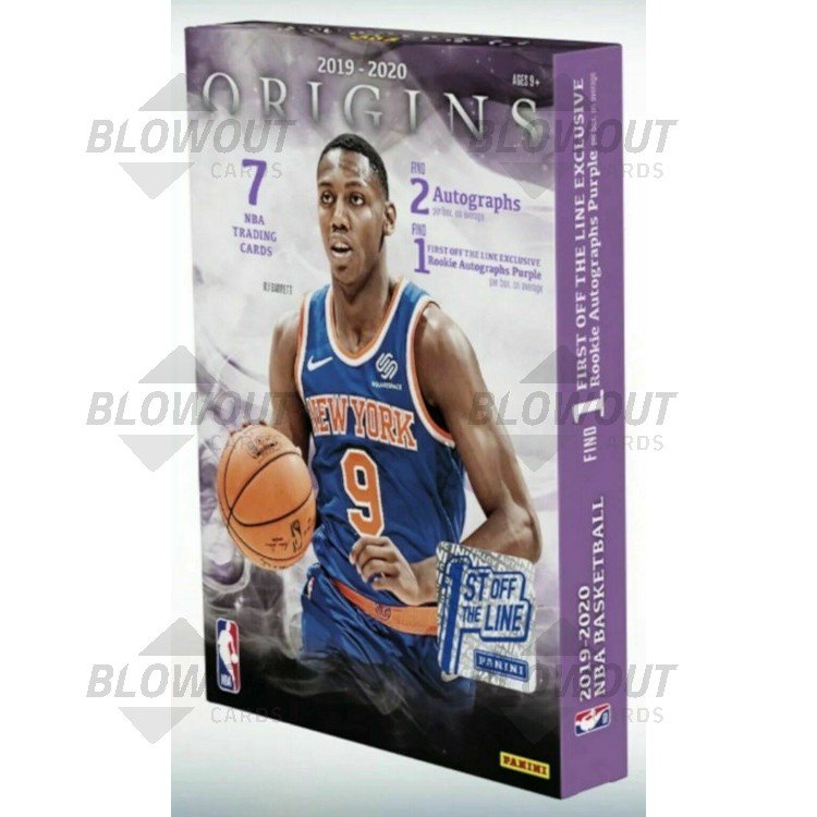 2019/20 Panini Origins Basketball 1st Off The Line Hobby Box