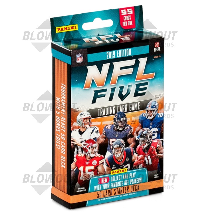 2019 Panini NFL 5 Trading Card Game Starter Kit