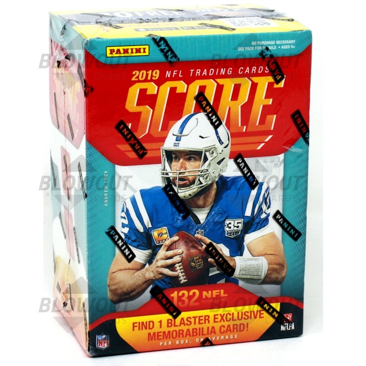 2019 Panini Score Football Blaster Box