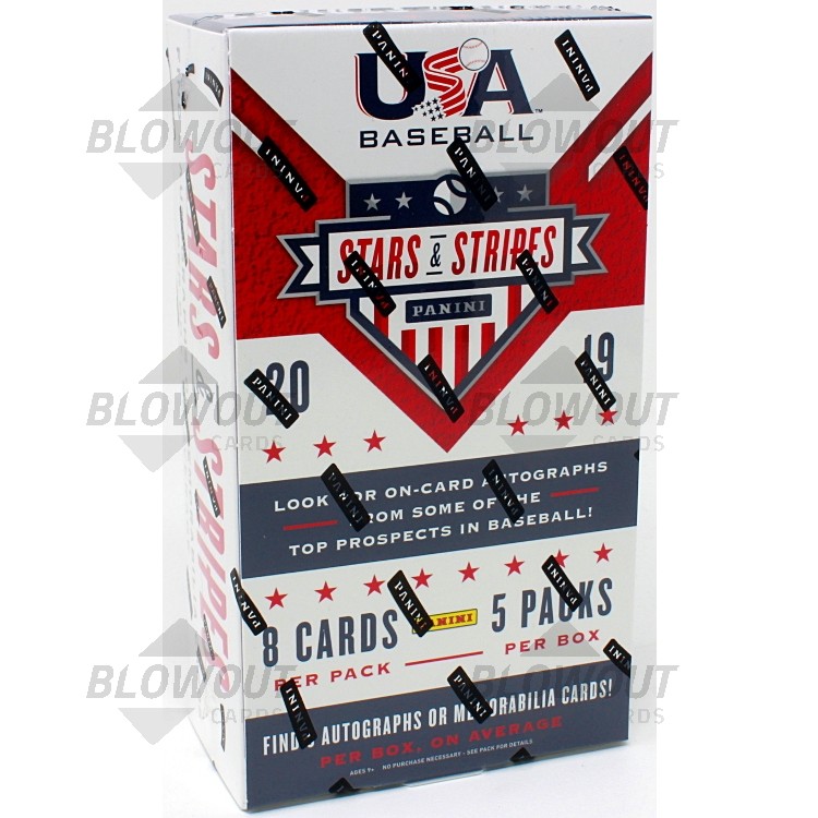 2019 Panini Stars and Stripes Baseball Hobby Box 2019 Panini Stars and Stripes Baseball Hobby Box