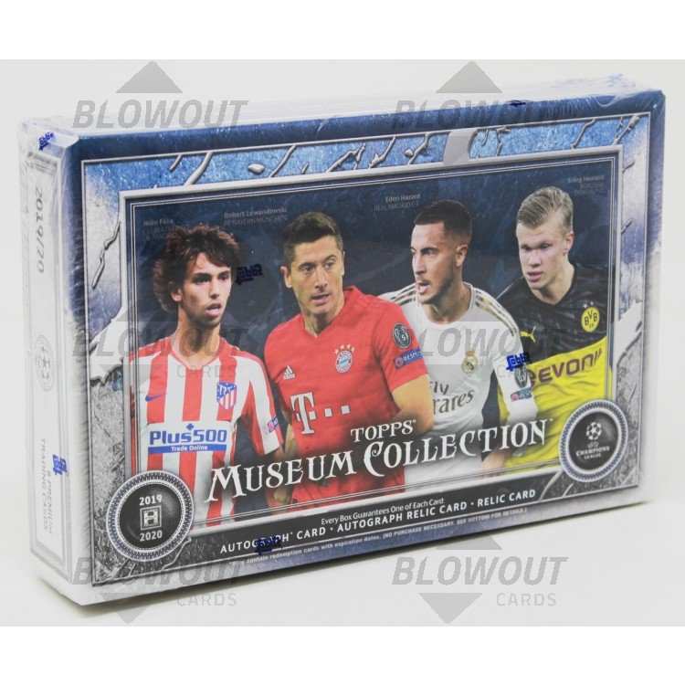 2019/20 Topps UEFA Champions League Museum Collection Soccer Box