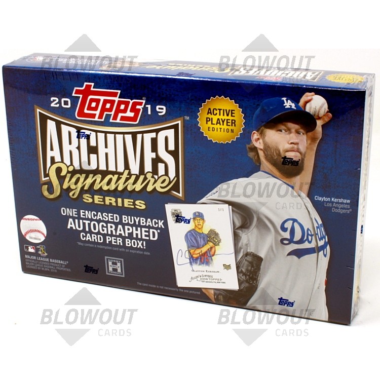 2019 Topps Archives Signature Series Baseball