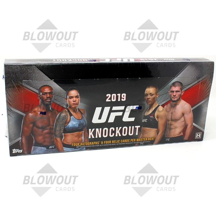 ufc knockout topps