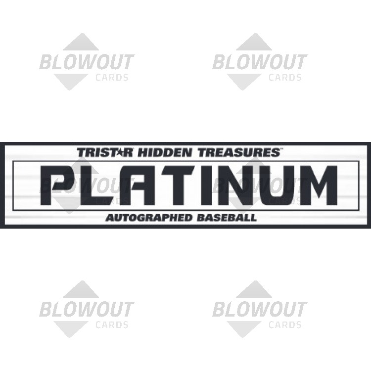 2019 Tristar Autographed Baseball Platinum Edition Series 2 Box