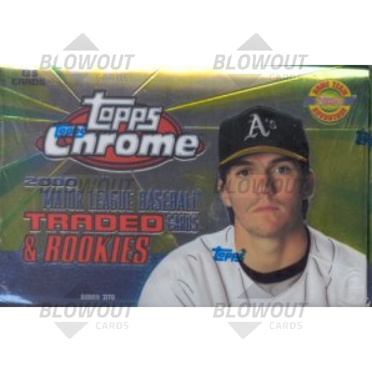 2000 Topps Chrome Traded Baseball Factory Set