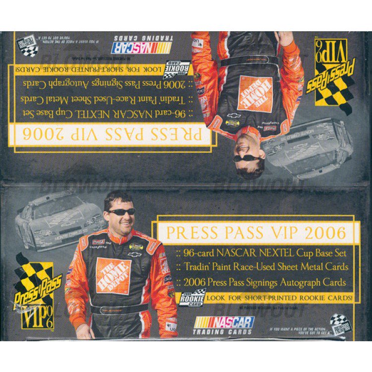 2006 Press Pass VIP Racing Retail Box