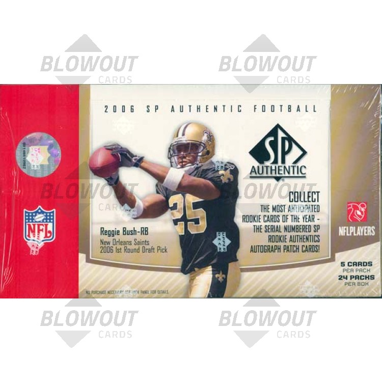 2006 Upper Deck SP Authentic Football Hobby Box