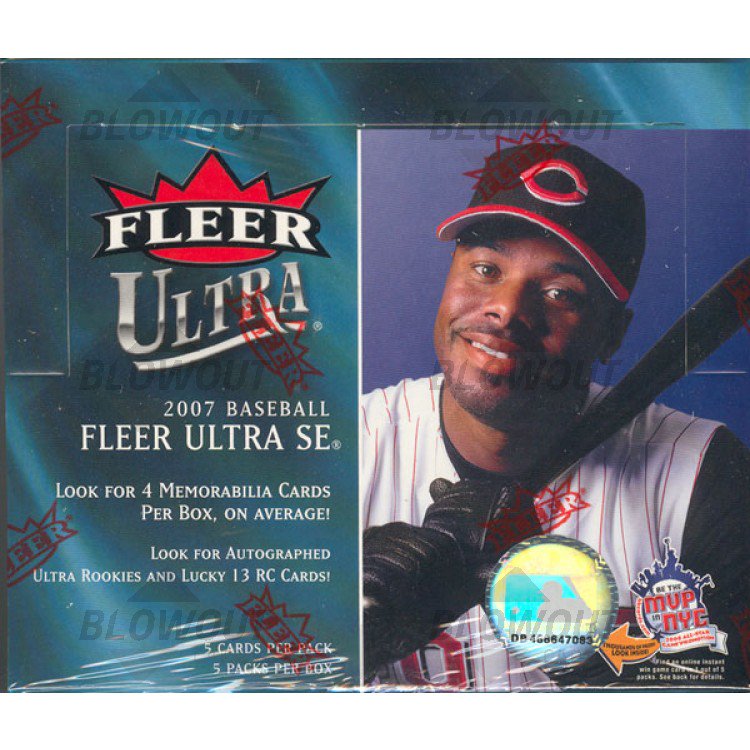 2007 Fleer Ultra SE Baseball Hobby Box