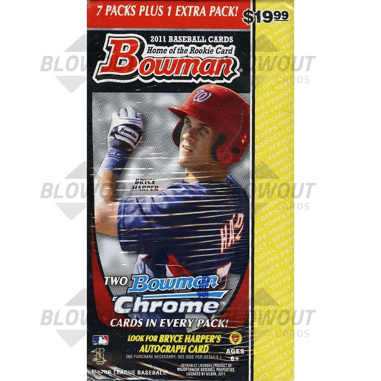 2011 Bowman Baseball Blaster Box